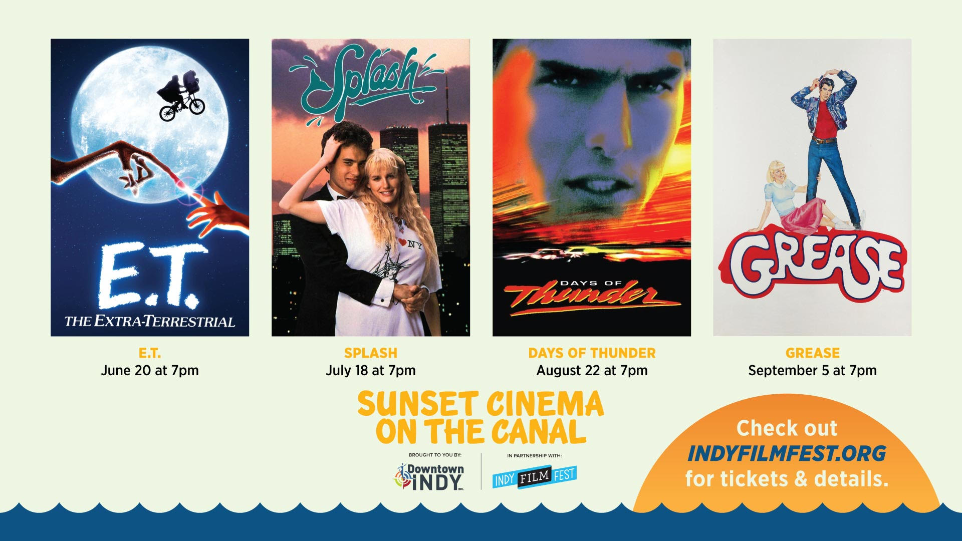 Sunset Cinema on the Canal | Indy Film Fest